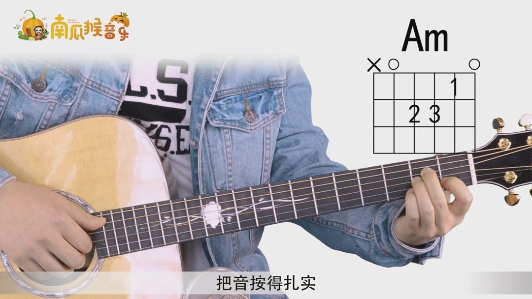 第22课 Am和弦怎么按
