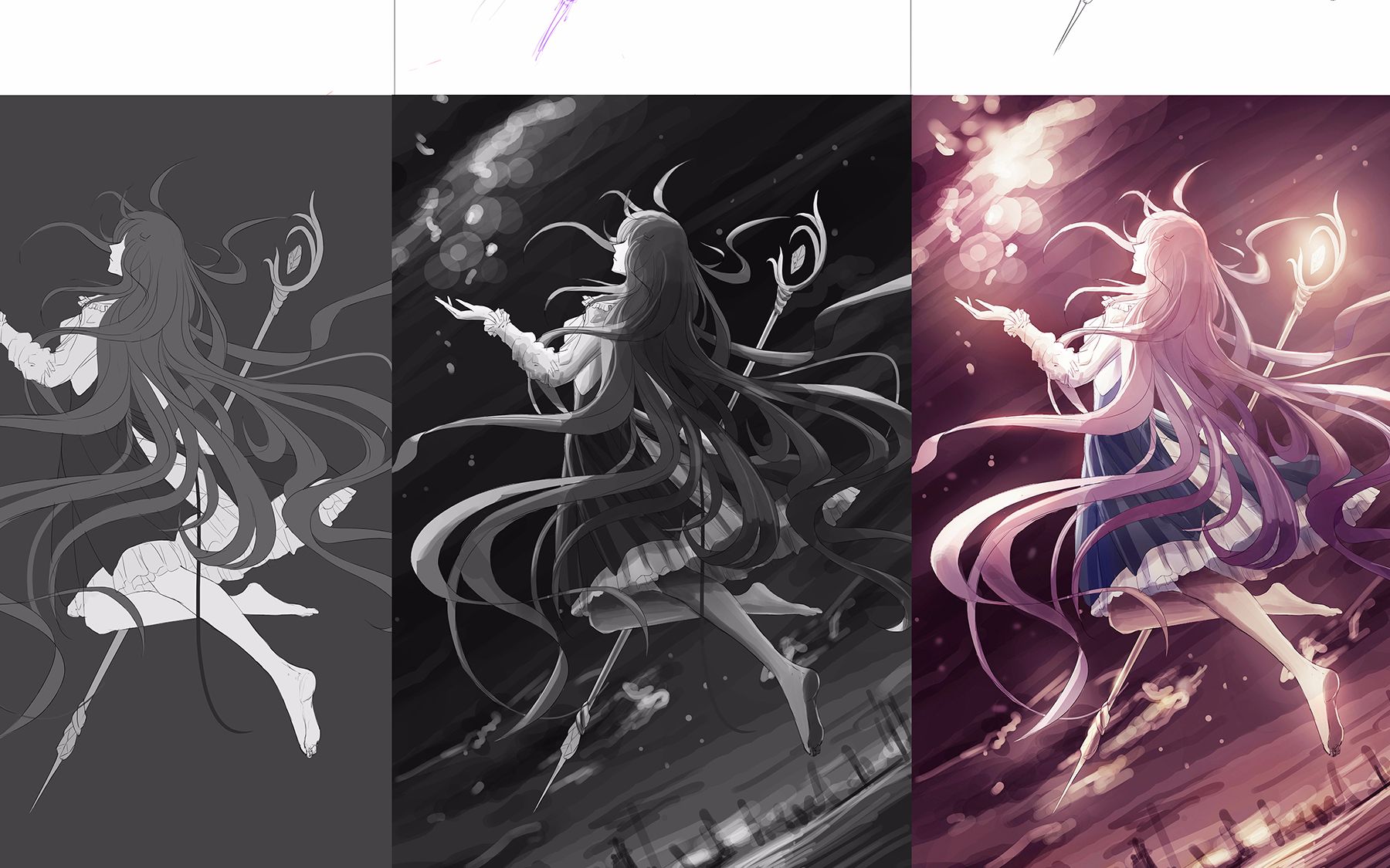 CG插画/原画基础教程——日系插画绘制教程