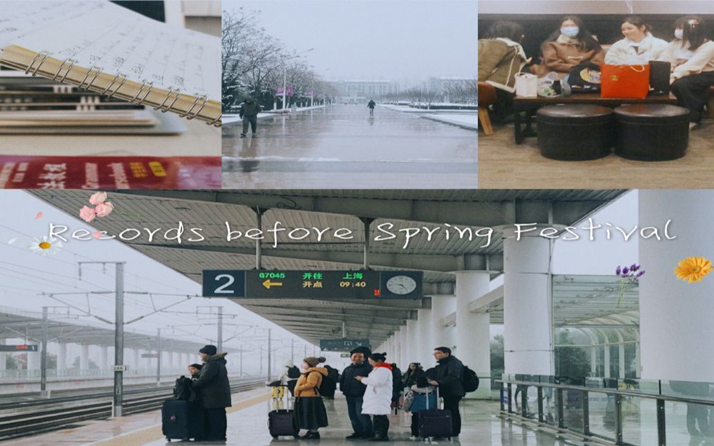 Record:南京的初雪|从学校到家的距离|躺尸复活计划|寒假大型网友见面...