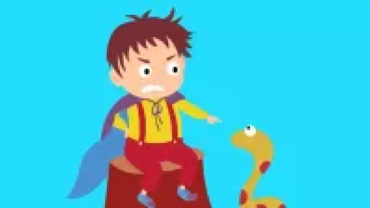 ...国王与蛇和老爷爷---经典幼儿儿童睡前童话格林故事动画视频大全连播
