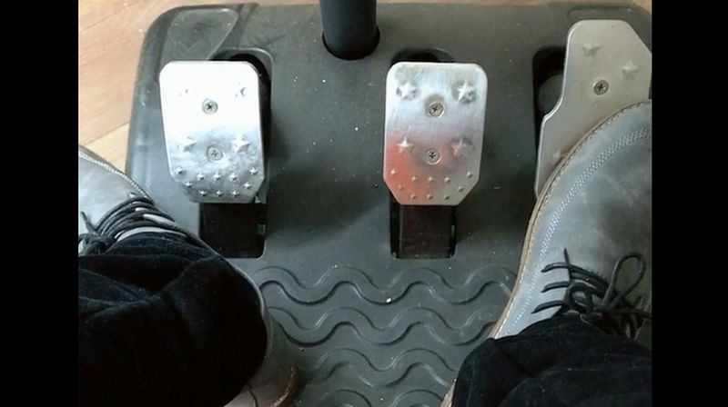 科三模拟油门离合器配合加减档