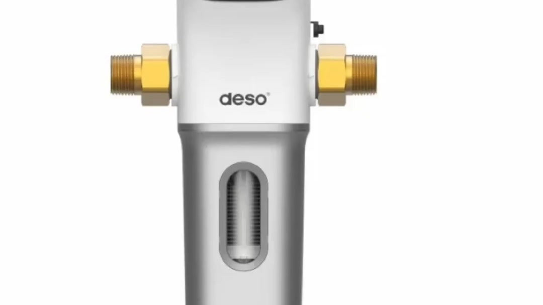 德首全屋净水系统之:全智能前置过滤器