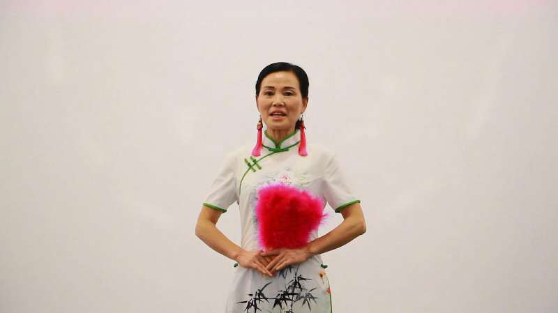 旗袍扇子舞《前凑部分》动作小组合教学!优雅有气质