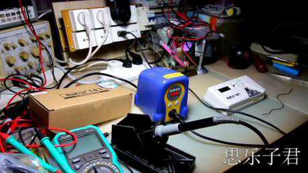 二手剪线白光FX-888D焊台测试(三)