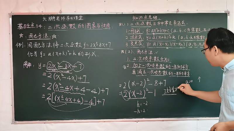 二次函数的重难点,必会必考的配方法,一个视频彻底学会!