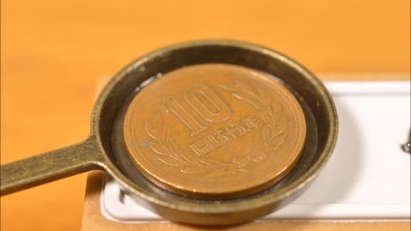 定格动画,硬币也可以用来做美食了,看起来感觉还不错