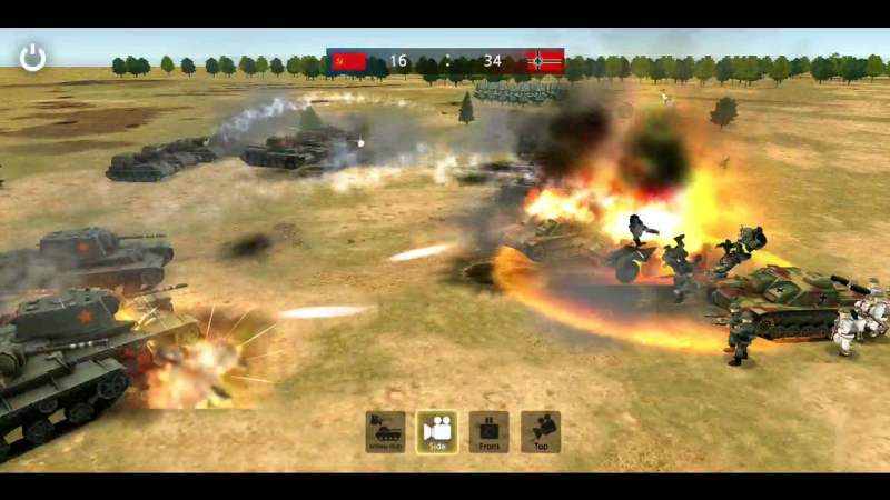 战争模拟:坦克连,进攻
