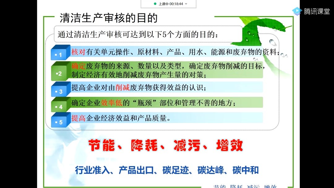 清洁生产审核员工培训202107