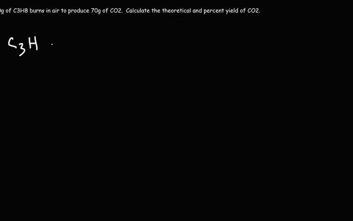 ...学-7-How To Calculate Theoretical Yield and Percent Yield 产率的计算-2