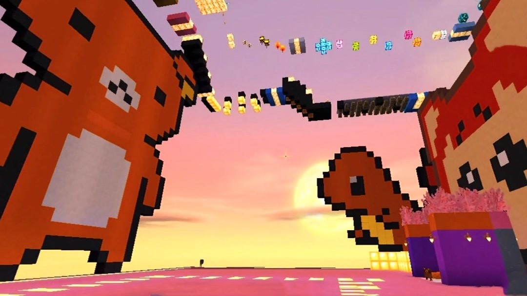 【晓鹿】 像素图案很可爱 游戏很精彩 迷你世界系列游戏