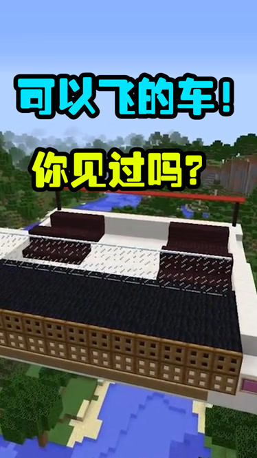 我的世界:比跑车能跑!比飞机能飞!老手都没看过?