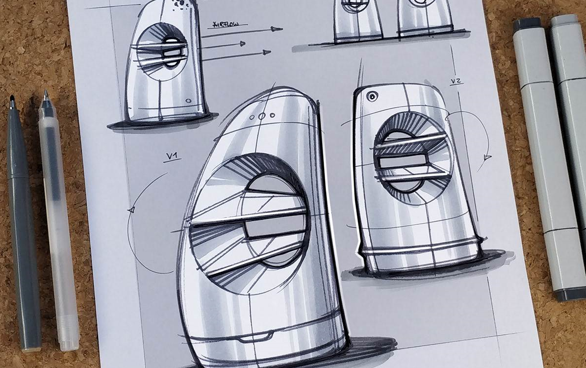 工业设计产品设计手绘视频教程上