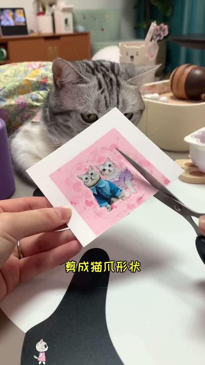 和泡芙一起做了个小礼物希望安生会喜欢