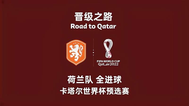 卡塔尔世界杯 预选赛 荷兰队 全进球 Road to Qatar 晋级之路