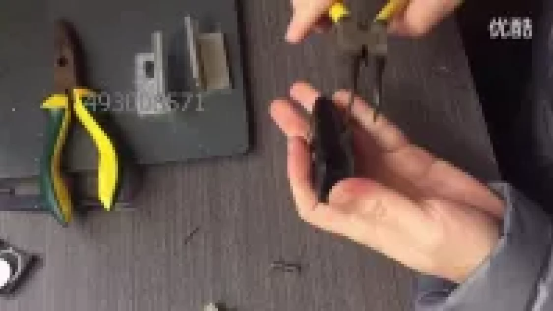 大众车钥匙拆解和安装步骤教程 精细讲解!一学就会!