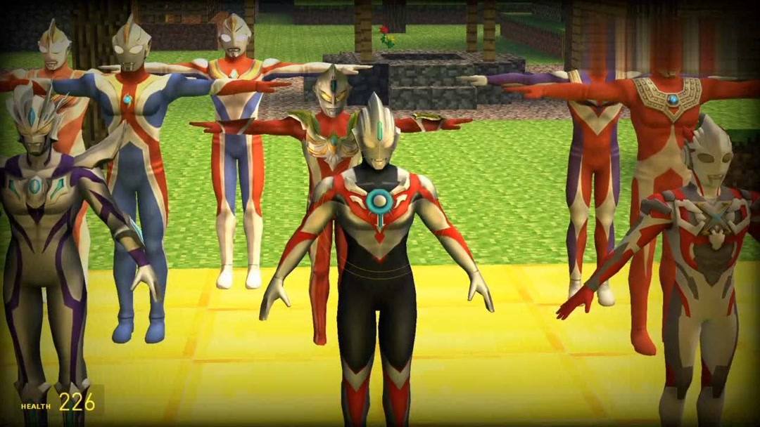 GMOD:杰克在卖奥特曼模型,什么奥特曼都有