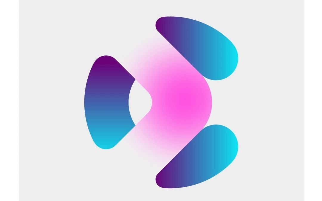 如何用字母“C”设计出立体渐变的logo呢?