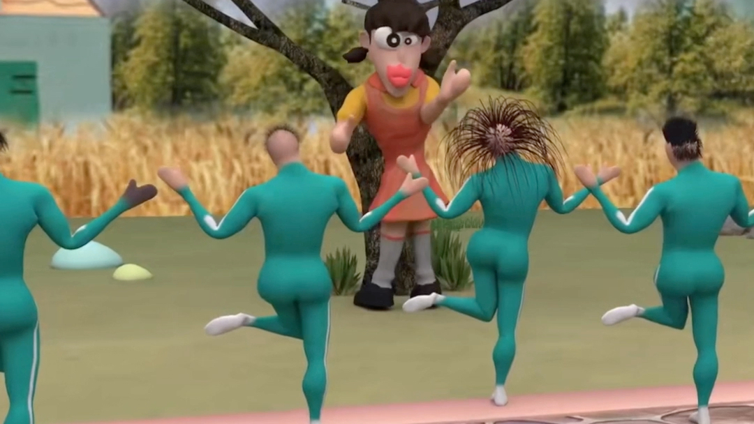 鱿鱼游戏动画版