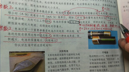 电池的四个重要参数