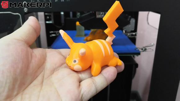 活捉一只3d打印“野生”皮卡丘