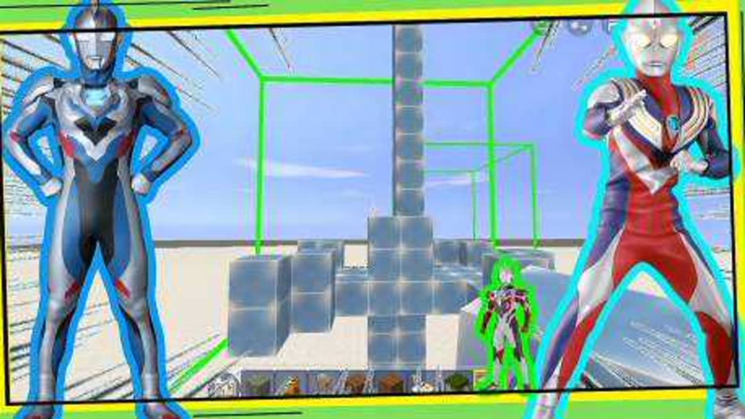 迷你世界奥特曼:奥特曼终于有了属于自己的微缩模型了!