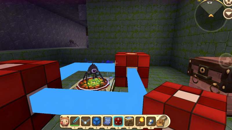 迷你世界:使用蓝图复制地牢刷怪祭坛,这样就不用造刷怪塔!