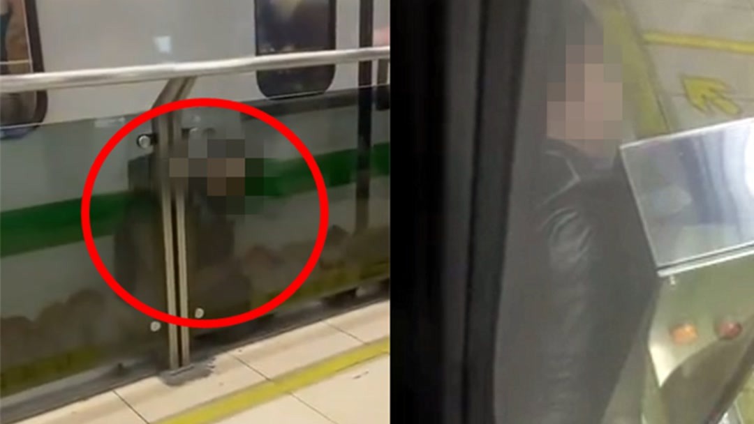 上海地铁列车进站突发意外 一男子翻安全门进线路遭挤压身亡!