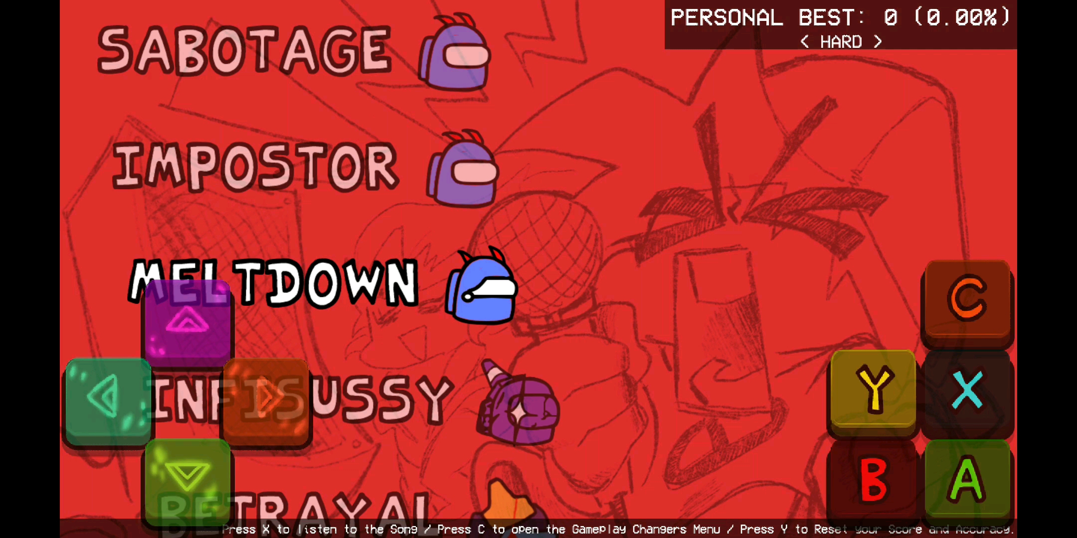 没想到吧,作者我回来了。顺便把自制fnf内鬼v4换皮模组v3带回来了。