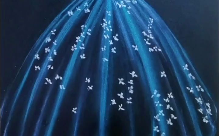 【手稿绘图】服装设计-零基础教学手绘婚纱效果图