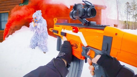 真人CS:削弱战争冬季狙击手