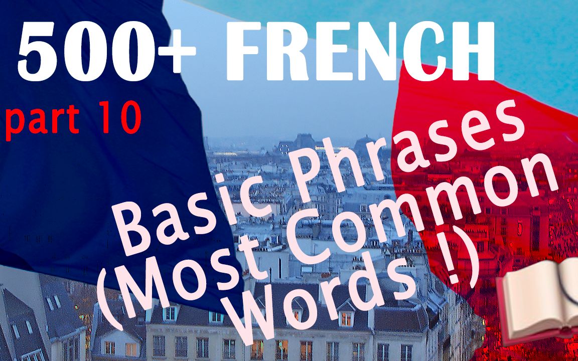 ...French Comprehensive Input - Most common words and sentences 10