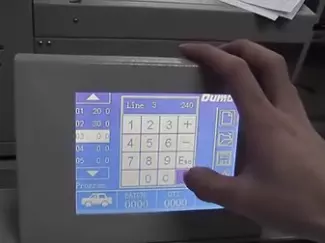 5330 hand feed Creaser 手动数码压痕机