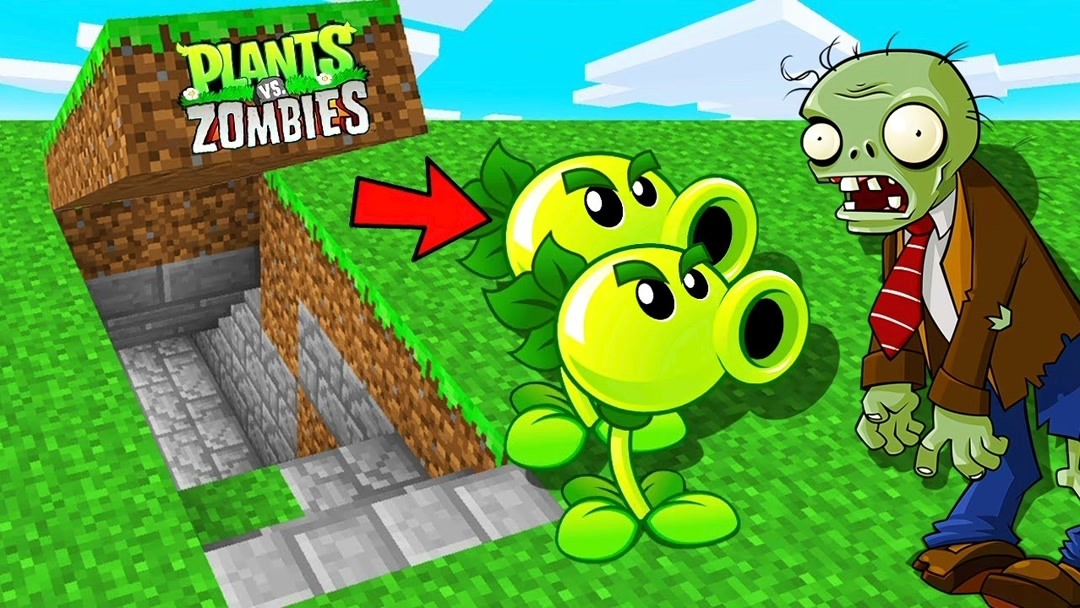 植物大战僵尸2boss战 植物大战僵尸无敌版游戏 僵尸去我的世界?