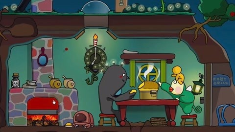 Roblox方块进化模拟器 小黄你不是逃跑了 怎么又跟大怪物分享美食
