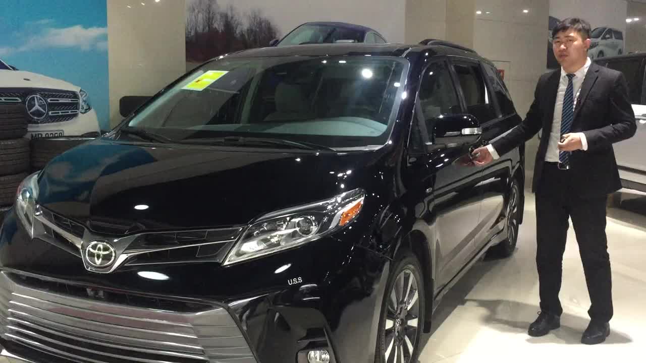 媲美丰田埃尔法,奔驰V260!2018款丰田塞纳商务车视频,丰田塞纳商务...