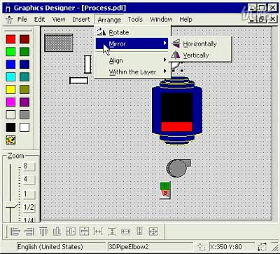 [11]WINCC视频教程:第二集:组态-创建新画面之添加对象到画面:使用...
