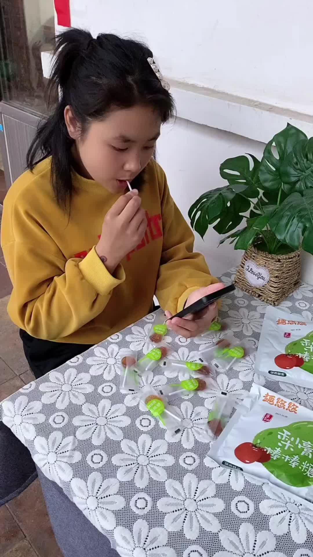 秋梨膏棒棒糖,润肺止咳好帮手