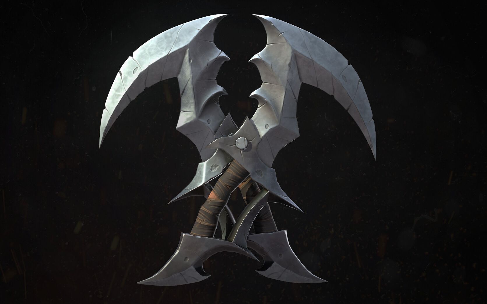 【建模教程】3dmax游戏建模,场景武器模型3D建模教程