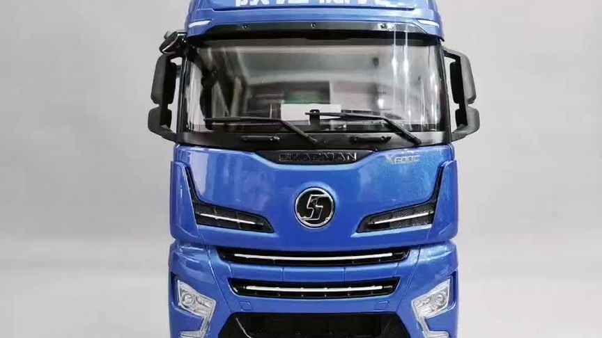 #我的生活日记 1:24陕汽德龙X6000 牵引车卡车模型#汽车模型