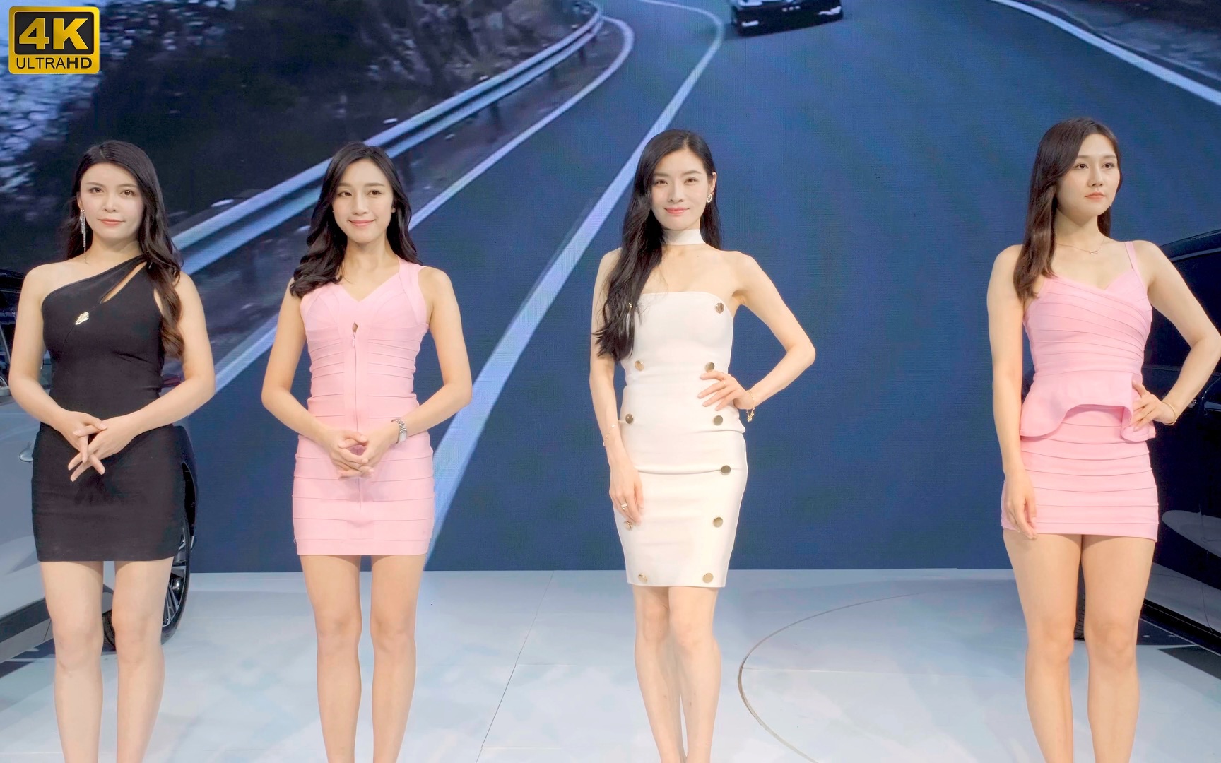 2022年6月,一汽丰田展台模特走秀 南宁车展4K