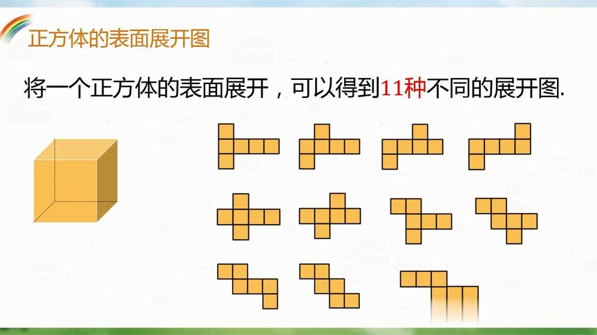 北师大版七年级数学上册微课堂:1.2展开与折叠