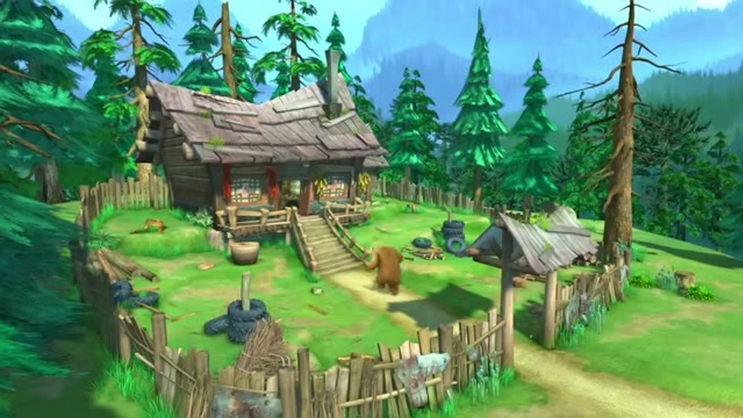 熊出没全集熊出没之丛林总动员-却被倒塌的