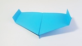 教你折纸仿生飞机,简单好玩