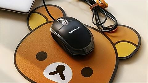 如何制作可爱的轻松熊鼠标垫