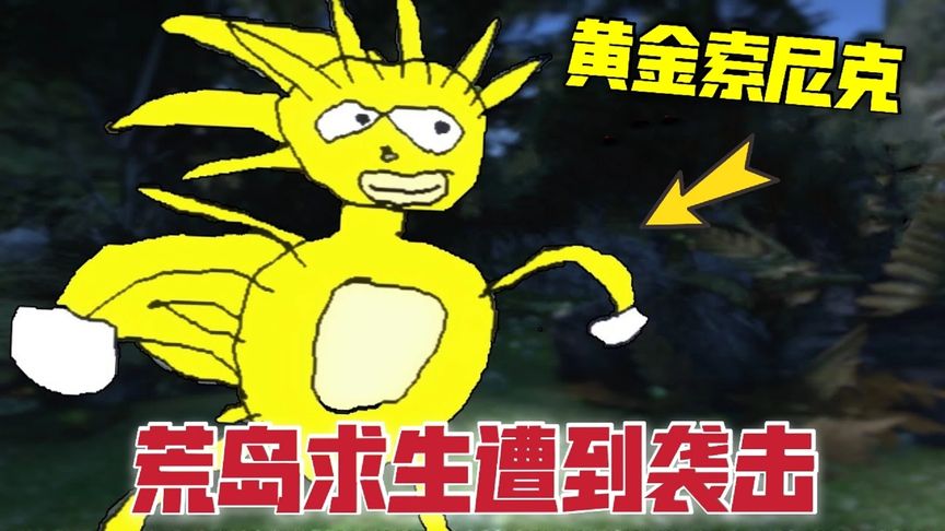 盖瑞模组:意外被困荒岛,遇到黄金索尼克袭击,真是太刺激了