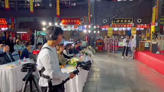 #开封文旅推介官招募 选手幕后花絮来袭!#黄河文化月 #比赛