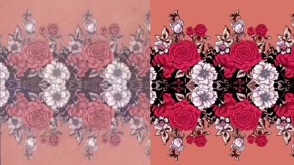 #1分钟卡点制作#定制图案 #仿制图案 怎么做跟图片一样的图案～