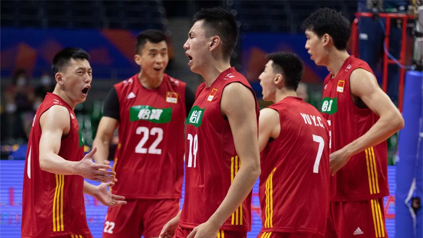 2022年世界男排联赛巴西巴西利亚站:中国vs伊朗