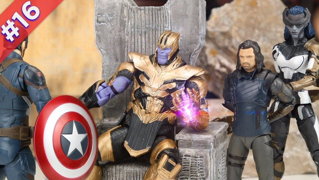 复仇者联盟定格动画,动作场面堪比电影!