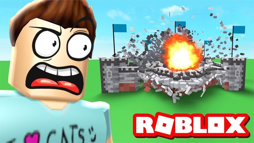 Roblox破坏模拟器:激光枪摧毁监狱!坦克飞机一个不留!